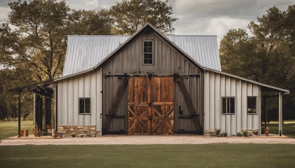 Simple Barndominium Pictures - Modern Barn Dominium Designs