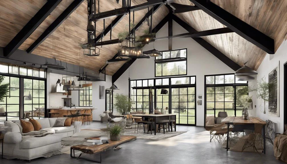 Modern Industrial Barndominium Modern Barn Dominium Designs