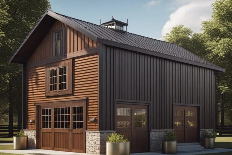 barndominium plans with shop - Modern Barn Dominium Designs